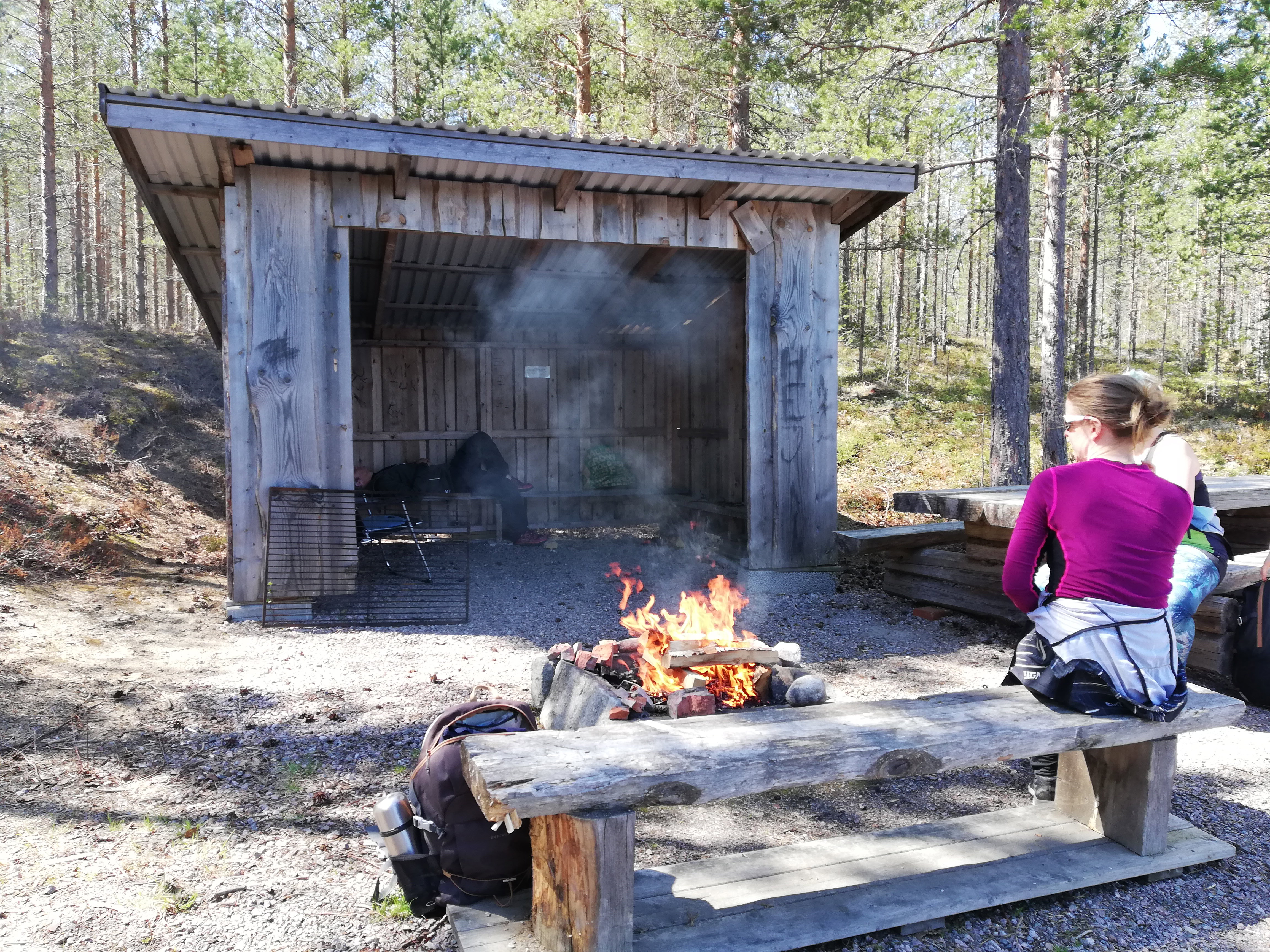 Grillplats vid vindskydd Börnasen — Naturkartan