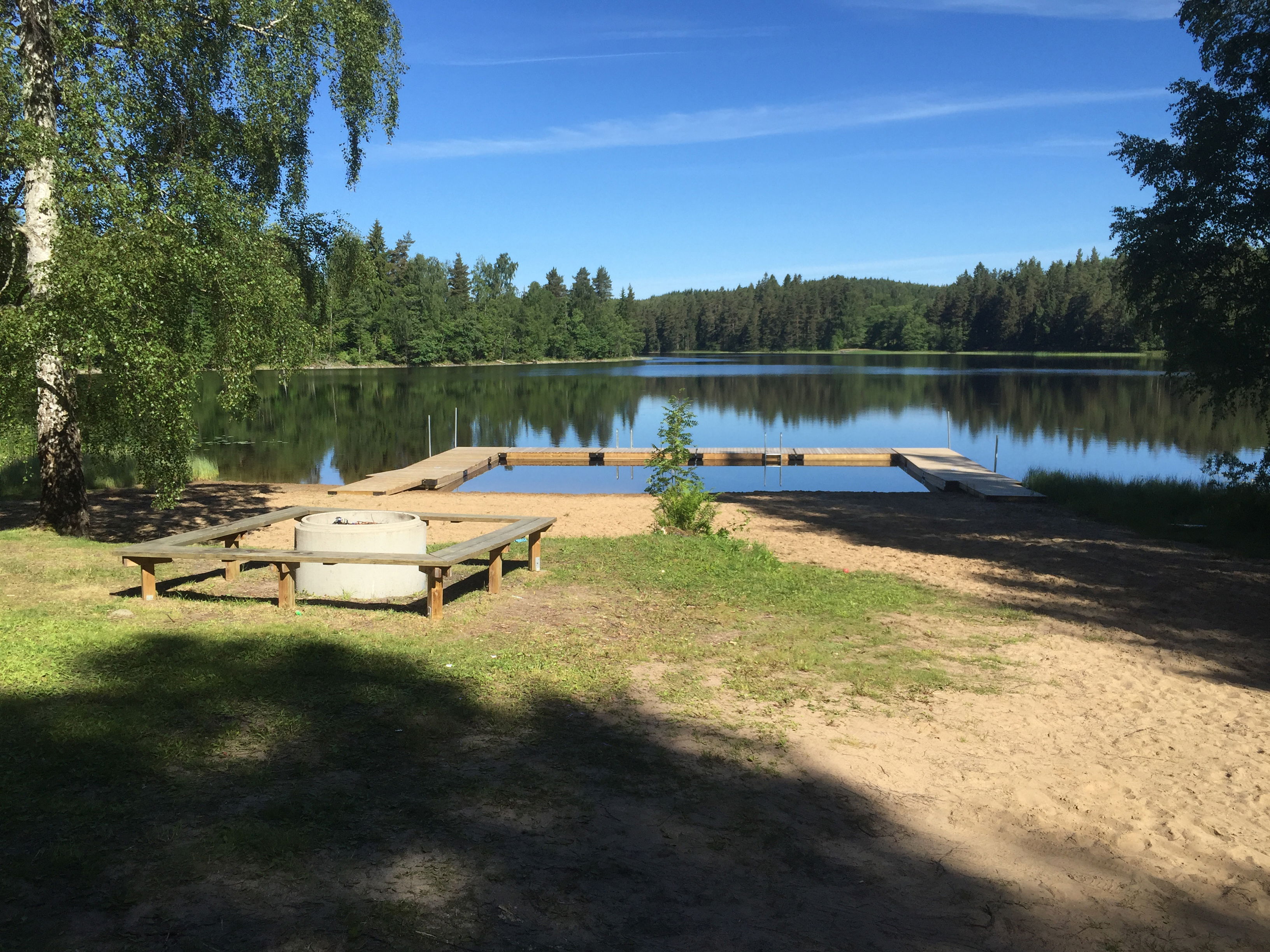 Grillplats Hökabadet Godegård — Naturkartan