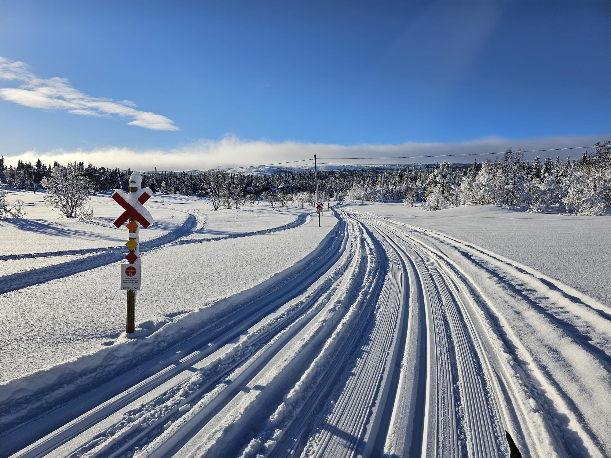Storvallen 5 km skidspår (Storlien) — Naturkartan