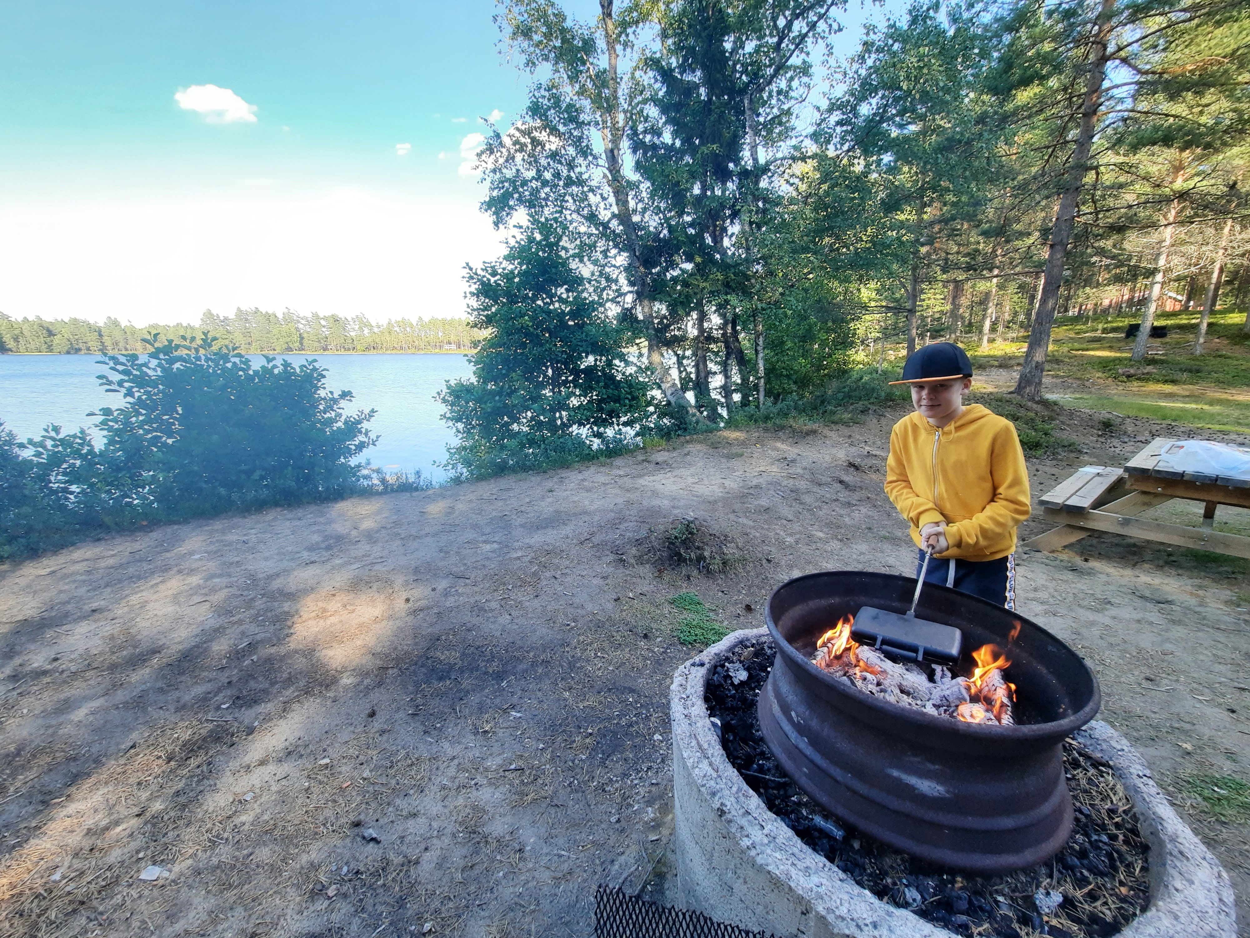 Grillplats vid vindskydd Bornasen Västra — Naturkartan