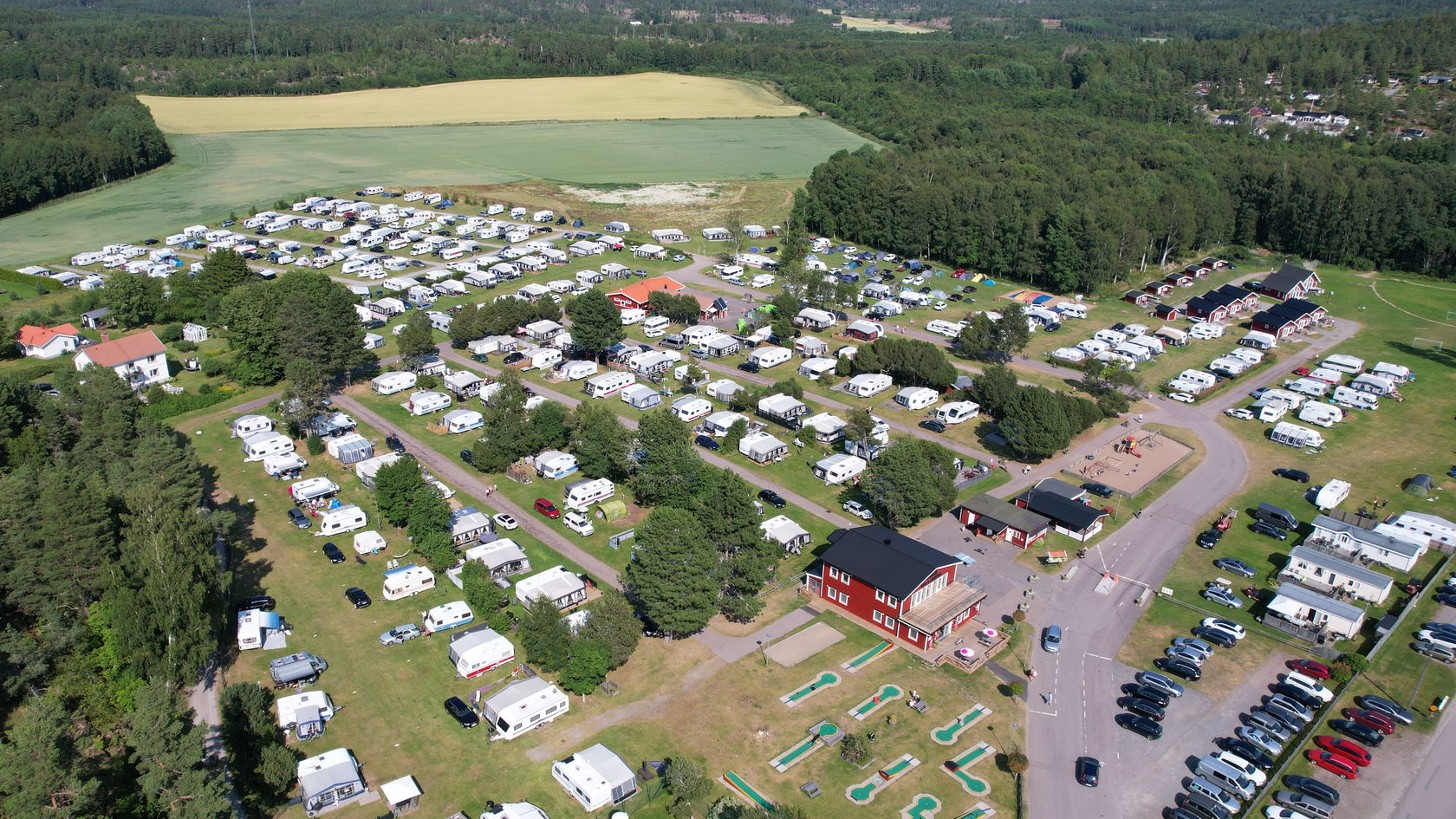 Harge bad och camping — Tiveden