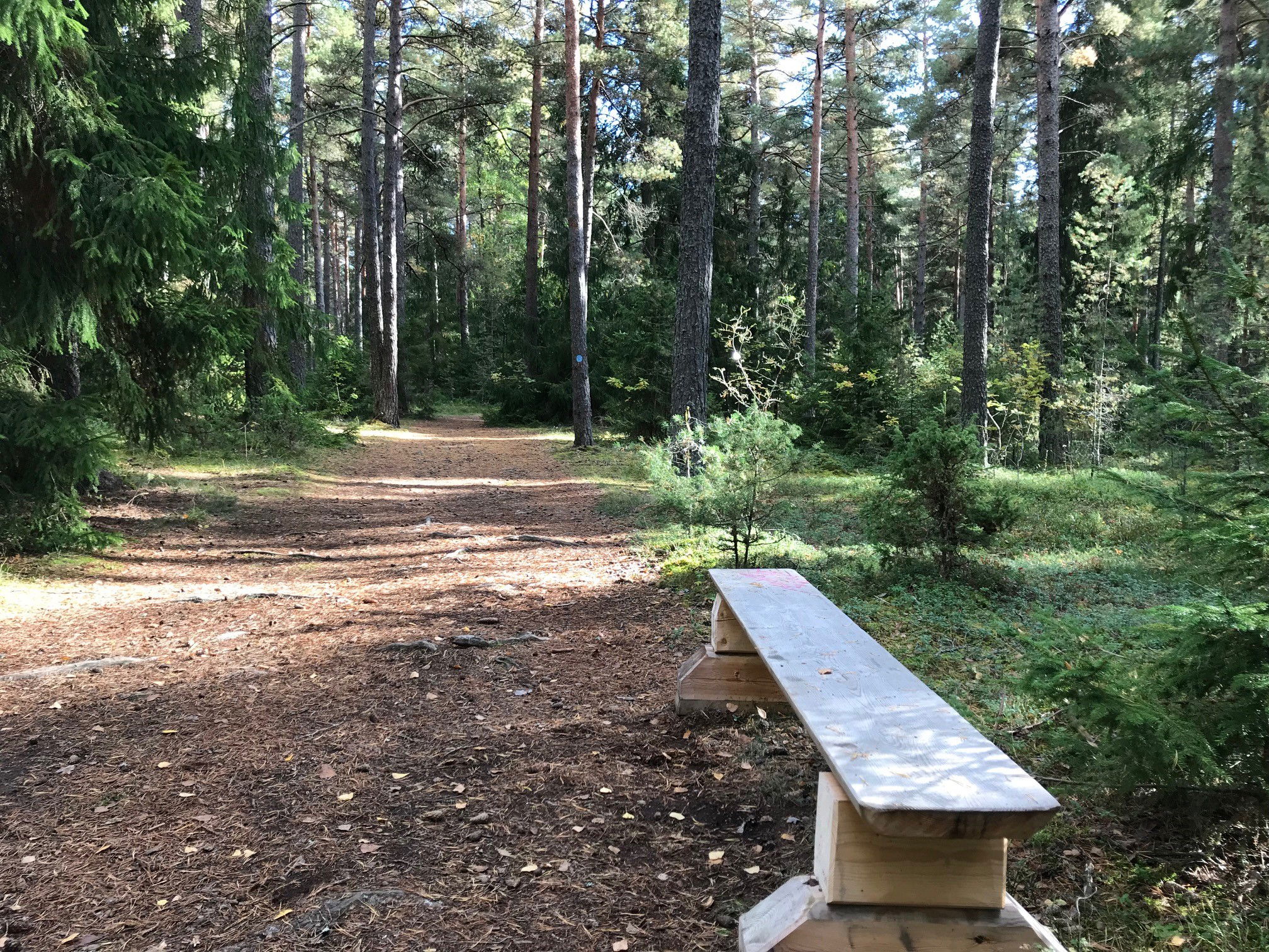 Blå stigen — Naturkartan