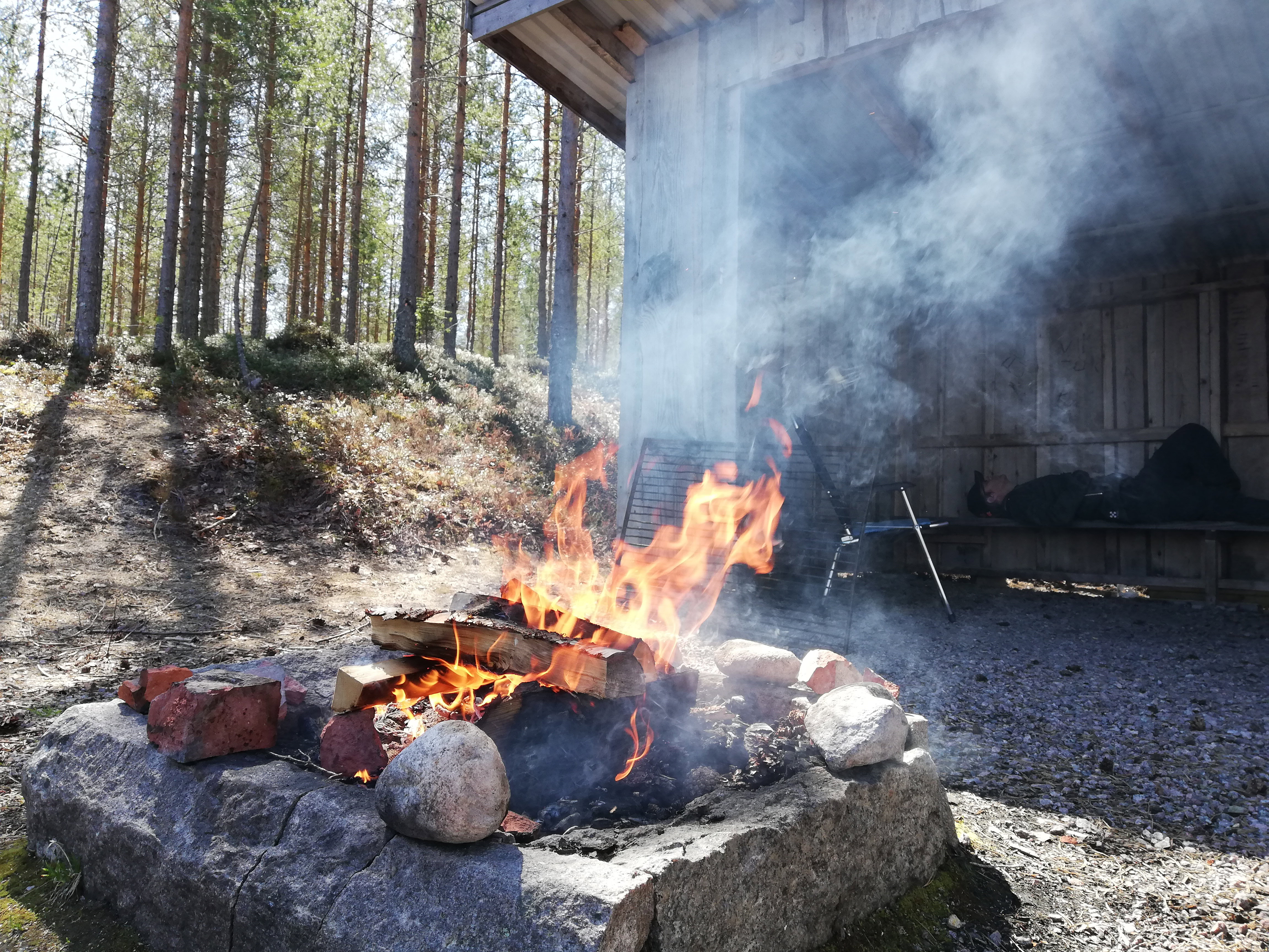 Grillplats vid vindskydd Börnasen — Naturkartan