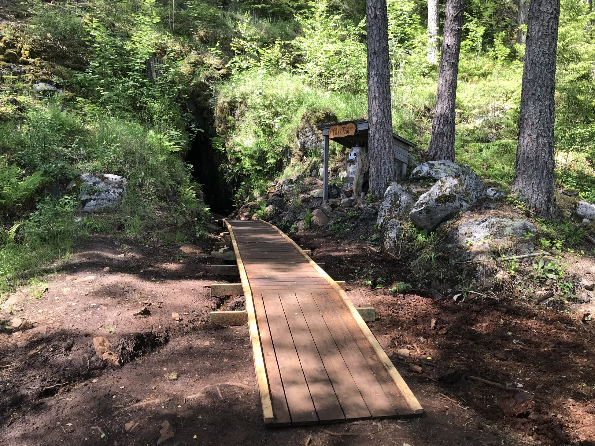 Tilas stoll, Högbergsfältet — Naturkartan