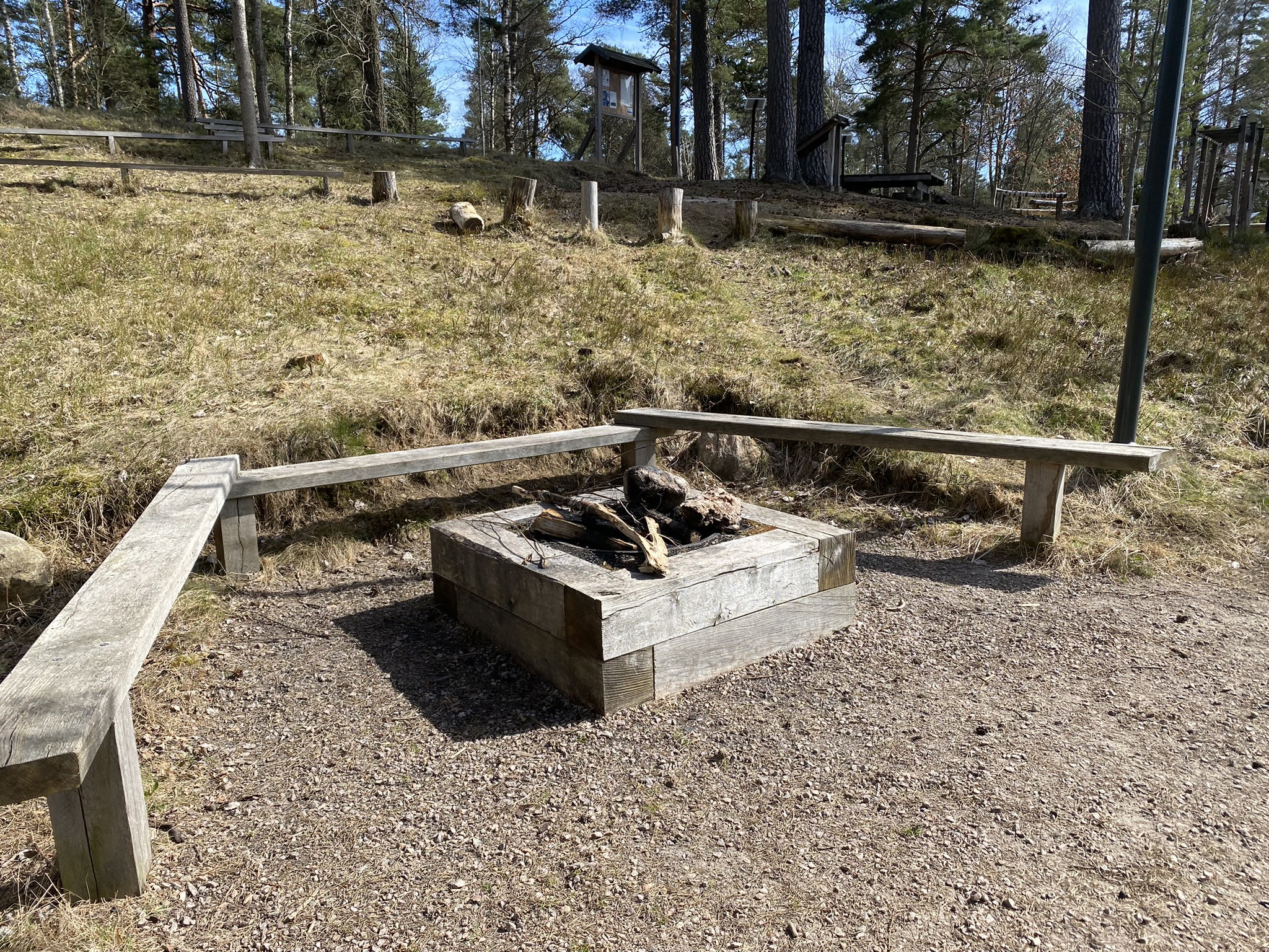 Grillplats vid utegym i Bredaryd — Naturkartan